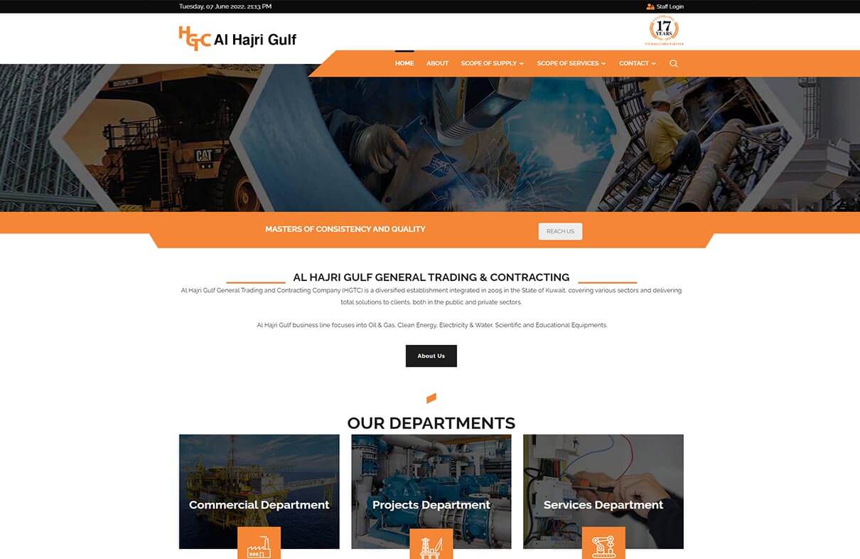 AL HAJRI GULF GENERAL TRADING & CONTRACTING - Sera Websites